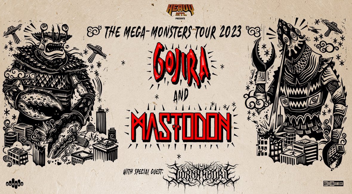 Gojira//Mastodon//Lorna Shore @ Place Bell, Laval - 18 août 2023 - Ondes Chocs
